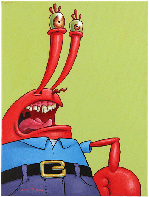 Peter Bennett - Artwork - Mr. Krabs - Nucleus | Art Gallery and Store